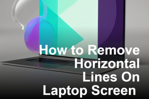 How to Remove Horizontal Lines On Laptop Screen?